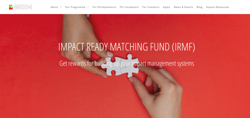 Social Finance Academy: Impact-Ready Matching Fund